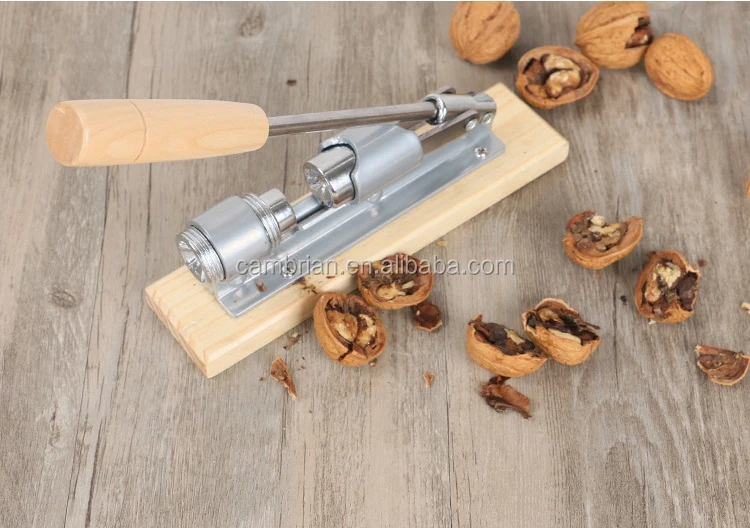 Manual Press Walnut Pressing Cracker Small Home Used Metal Nuts ...