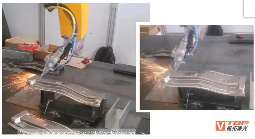 6 Axis Robotic Arm Fiber Laser Metal Cutting Machine