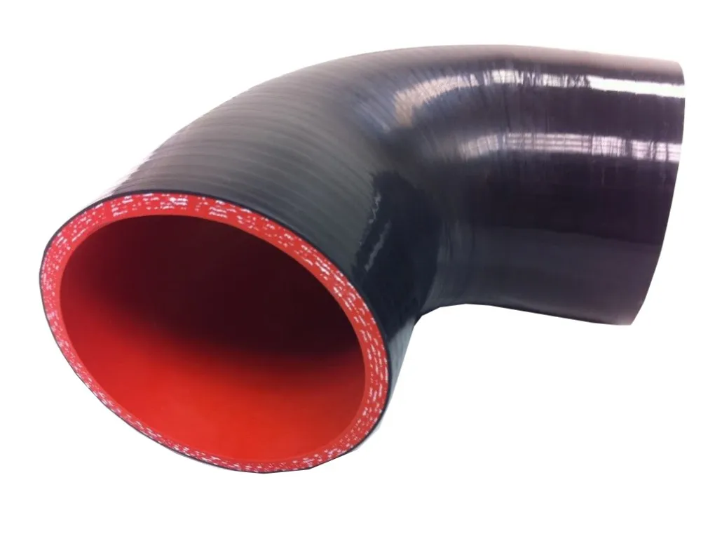 70-63mm(2.75"-2.5" Inch) 4 Ply Polyester Reinforced Reducing Elbow 90 ...