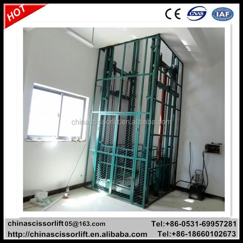 Small Industrial Hydraulic Goods Lift Elevator - Buy Industrial Goods ...