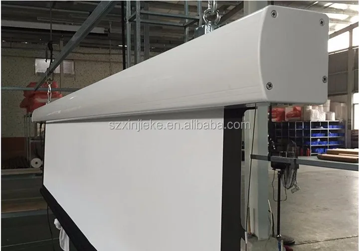 Big Size 300 Inch Electric Projector Screen For Large Outdoor Movie ...