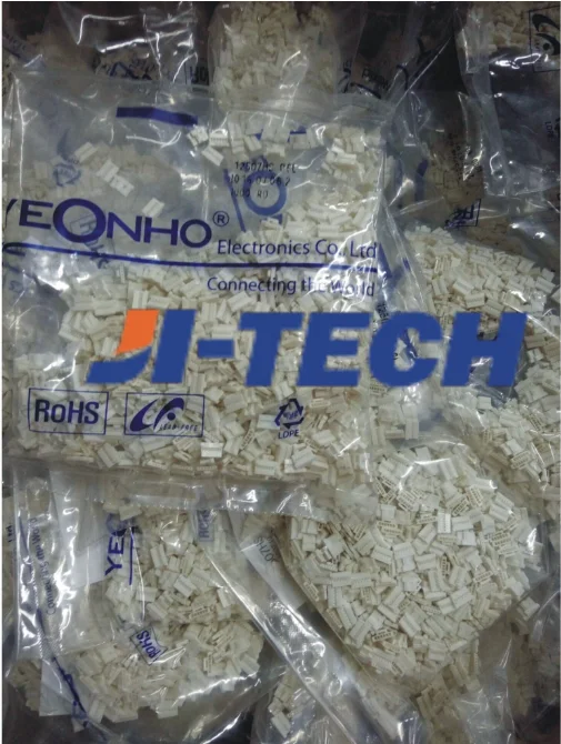 Yeonho-conector de carcasa de 6 pines, paso de 1,25mm, 12507HS-06L, Conector de cable a placa