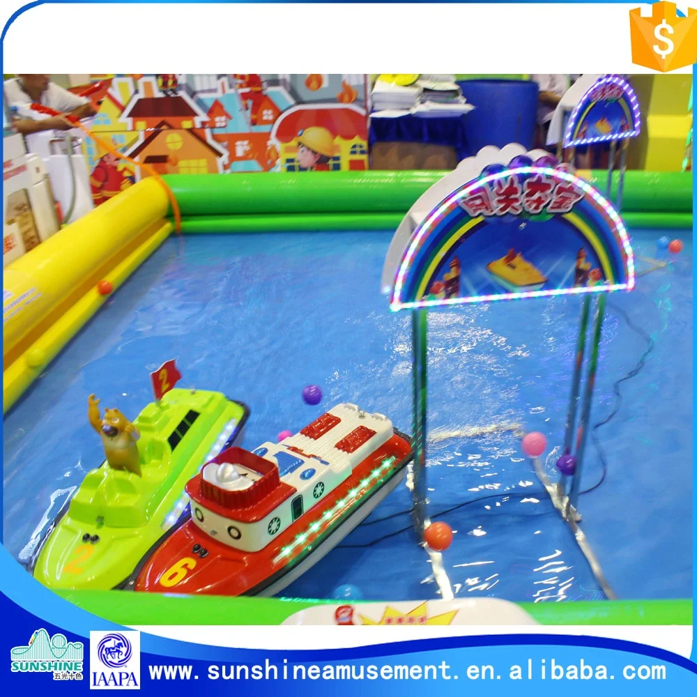 Kids Coin Operated Radio Controlled Battery Operated Boats - Buy Coin ...