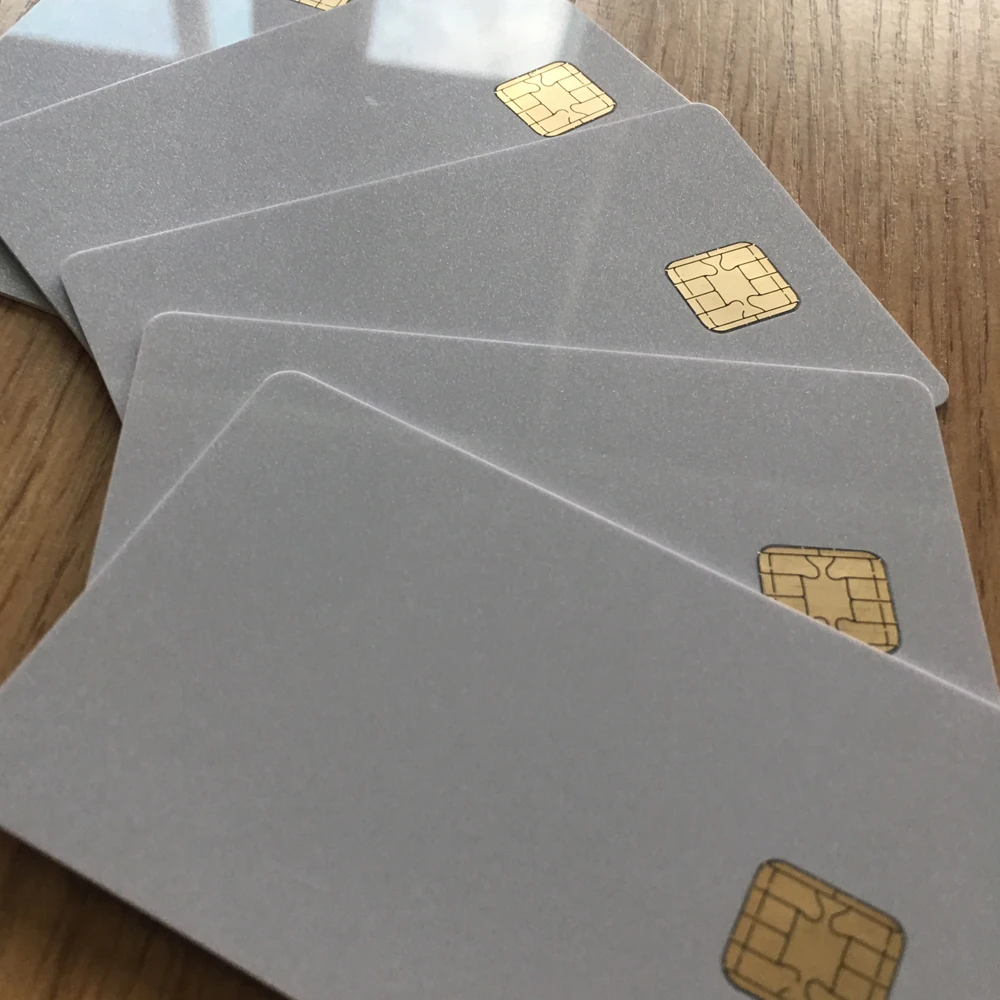 Dual Frequentie Rfid Kaart Pvc Chip Blanco Kaart Wit Smart Cards Met ...