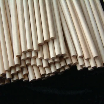Round White Natural Birch Wood Dowel Rods/sticks / Circle Dowel For ...