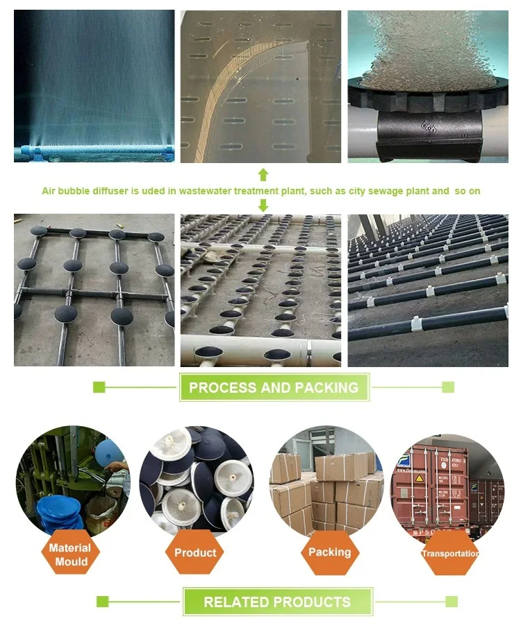 Diffused Aeration System 9 Inch Epdm Rubber Air Diffuser Aerator - Buy ...