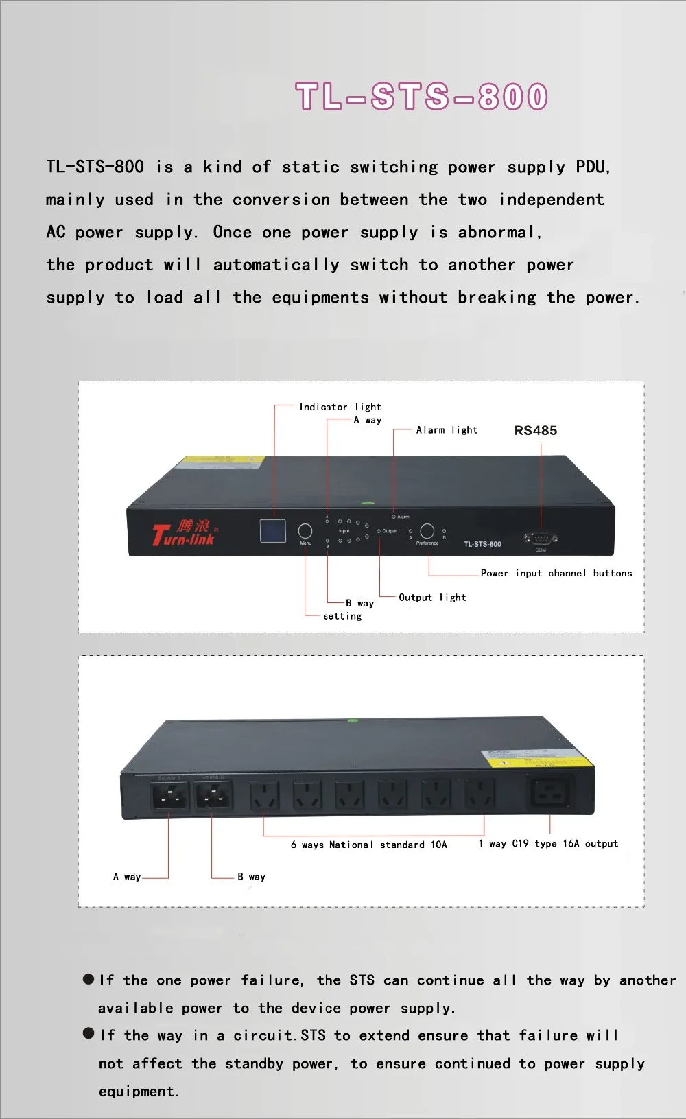 Sts 이중 전원 변경 Pdu - Buy Rj45 Pdu 이더넷 Pdu,랙 마운트 Pdu Product on Alibaba.com