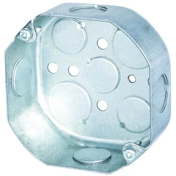 Hot Sale 4-inch Octagonal Steel Knockout Electrical Junction Box Price ...