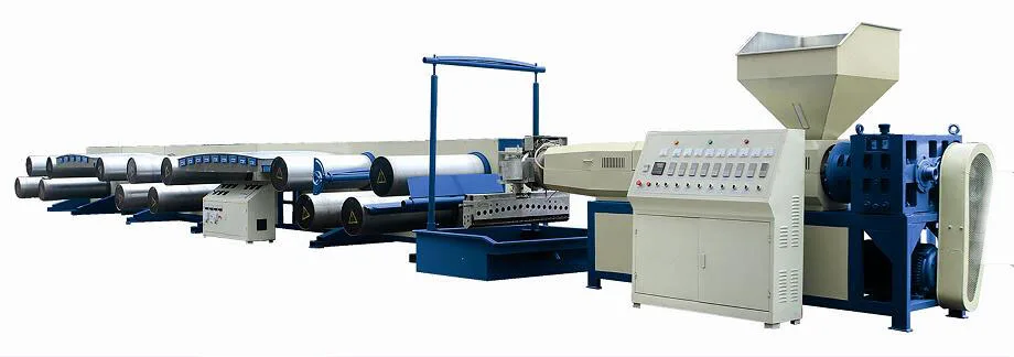 Plastic Plat Yarn Extrusion Machine For Pp Woven Bag Production Line ...