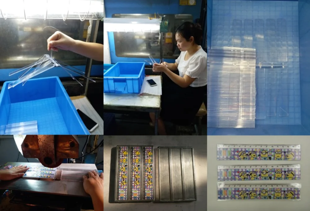 School Stationery Supplies 15cm Compass Math Ruler Logo Custom Kids ...