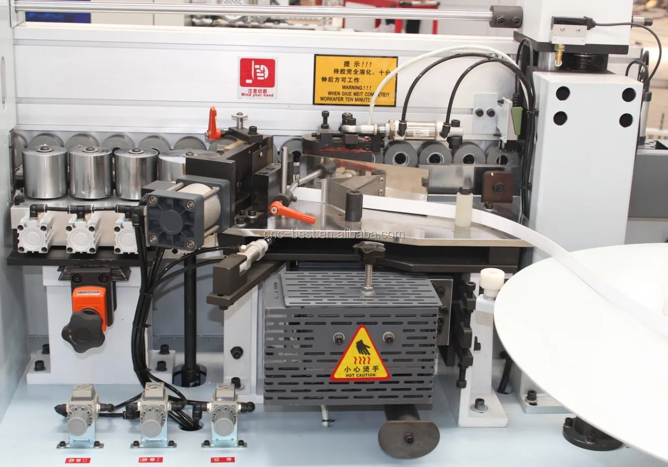 Double Trimming Kdt Model Full Automatic Edge Bander Edge Banding ...