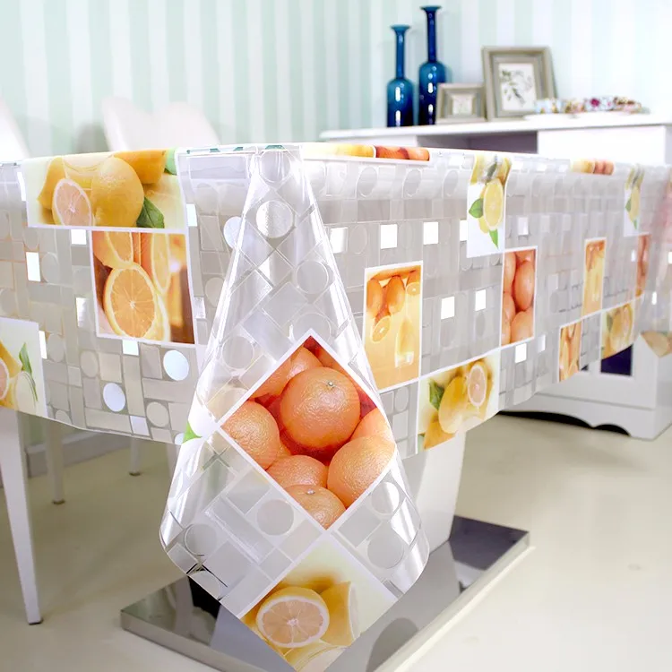 PVC Embossed and Printed Table Cloth Malaysia - Durable & Stylish