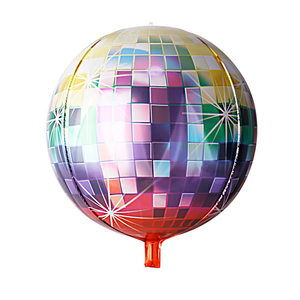 New Design 22 Inch Happy Birthday Orbz 4d Shaped Perfect Round Foil ...