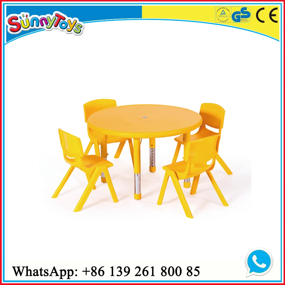 Furniture School Sale Cheap Plastic Tables And Chirs Preschool Round ...