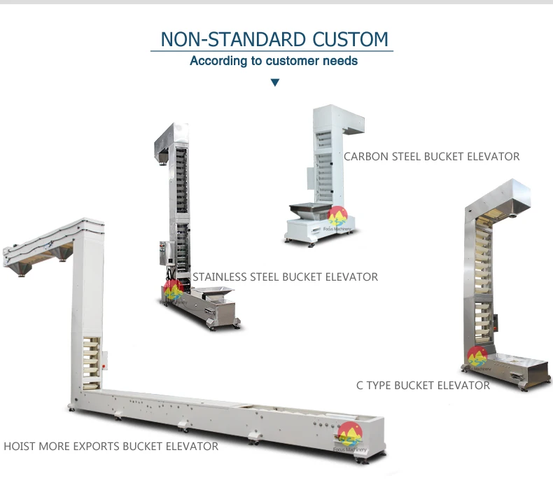 Hygienic Design Multi Discharge Outlets Vegetable Conveyor / Hopper ...