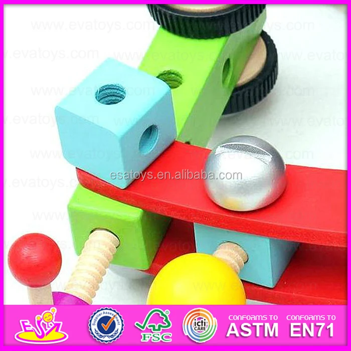 Amusing Educational Wooden Screw Assembly Toy Car For Kids,Multipurpose ...