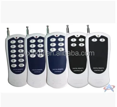 8 Key Wireless Remote Controller 433mhz - Buy Universal Remote Control ...