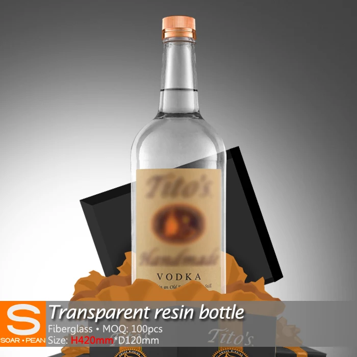 Custom Fiberglass Promotional Fake Wine Bottle - Buy Fake Wine Bottle ...
