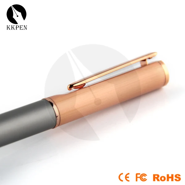 Thick Stainless Oem Ball Point Steel Heavy Metal Pen For Signature ...