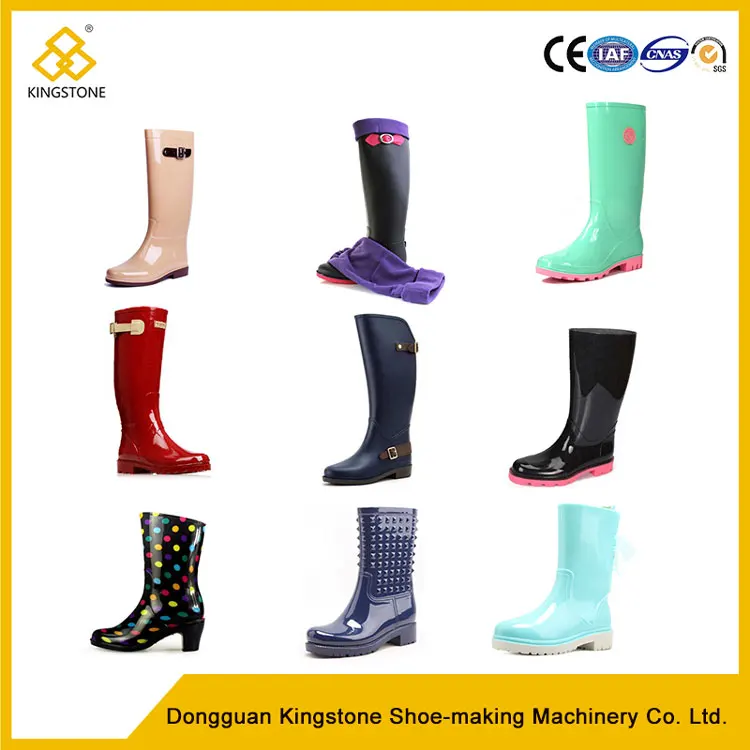 10 Stations PVC Plastic Rubber Galoshes Gumboots Wellies Production ...
