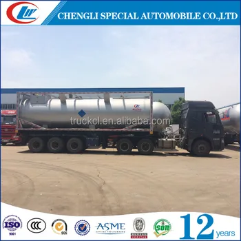 20ft Iso Trailer 30ft Iso Tank Trailer 40ft Iso Tanker Trialer Molasses ...