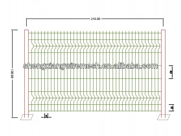 Triangle Bending Fence/garden Fence Low Price/fencing Panels - Buy ...
