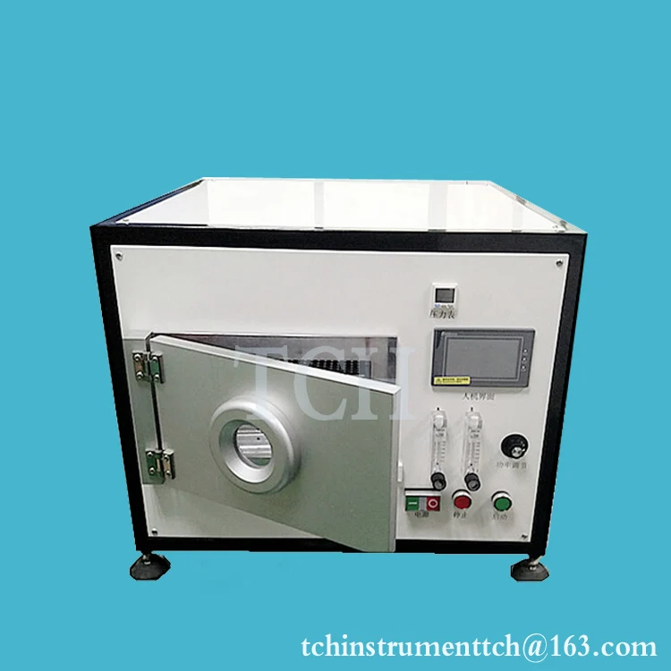 40KHZ / 13.56MHZ 15L Tabletop Plasma Cleaner With Stainless Steel ...