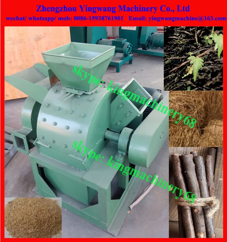 Combined Wheat Straw Crusher & Wood Grinder Machine - Buy Combined ...
