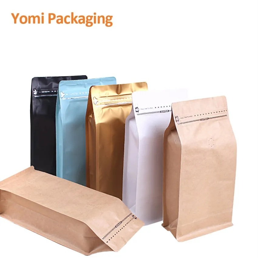 Custom Printed Zipper Food Pouch Reusable Mylar Ziplock Plastic ...