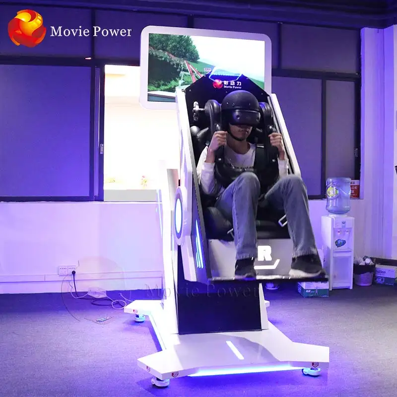 Youtube Hot 9d Vr Chair Degree Rotating 9d Vr Flight Simulator ...