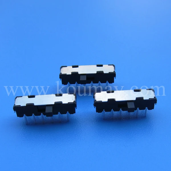 4p2t Right Angel Mini Slide Switch Msk-42d01 12pin - Buy 12pin Mini ...