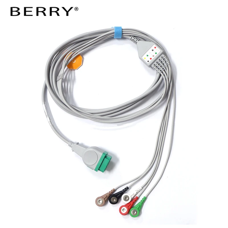 Berry Ekg Emg Eeg Ecg Cable Lead Heart Rate Sensor - Buy Heart Rate ...