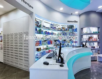 Modern Shop Counter Design For Pharmacy Store - Buy Acrylic Counter ...
