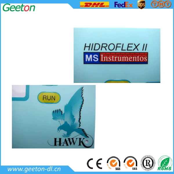 Custom Tactile Embossed Button Control Panel Membrane Keyboard Display ...