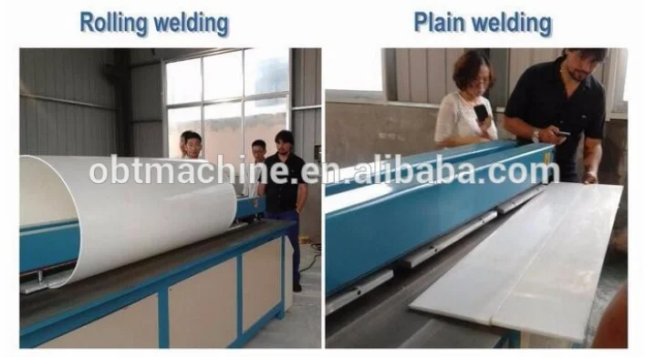 4000mm Automatic Pe Pp Polypropylene Plastic Sheet Board Welding ...