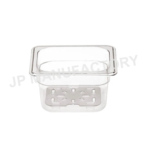 2l Plastic Gn Container Unbreakable Polycarbonate Gn Pan Clear 15cm 1/6 ...