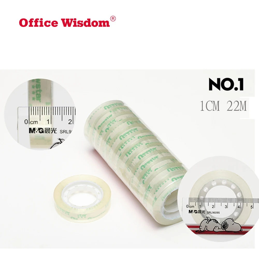 Super Clear Bopp Stationery Tape Small Adhesive Packing Tape ...