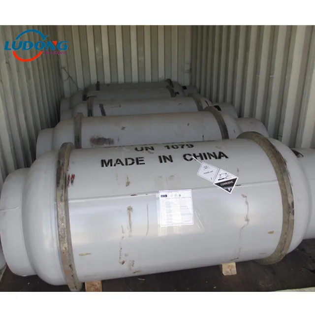 Sulfur Dioxide Gas In 800l Gas Cylinder - Buy Sulfur Dioxide Gas,So2 ...