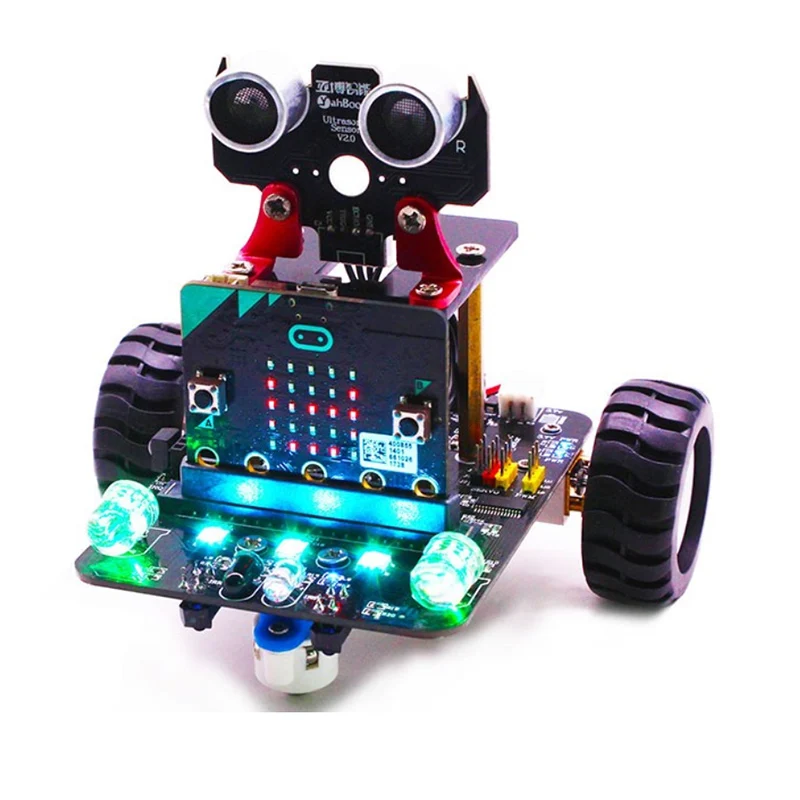 2019 New Micro:bit Smart Car Diy Robot With Ir Graphical Programming ...