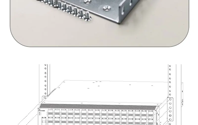 N9K-C9300-ACK Rack Mount Kit for Cisco Nexus N9K-C9364C