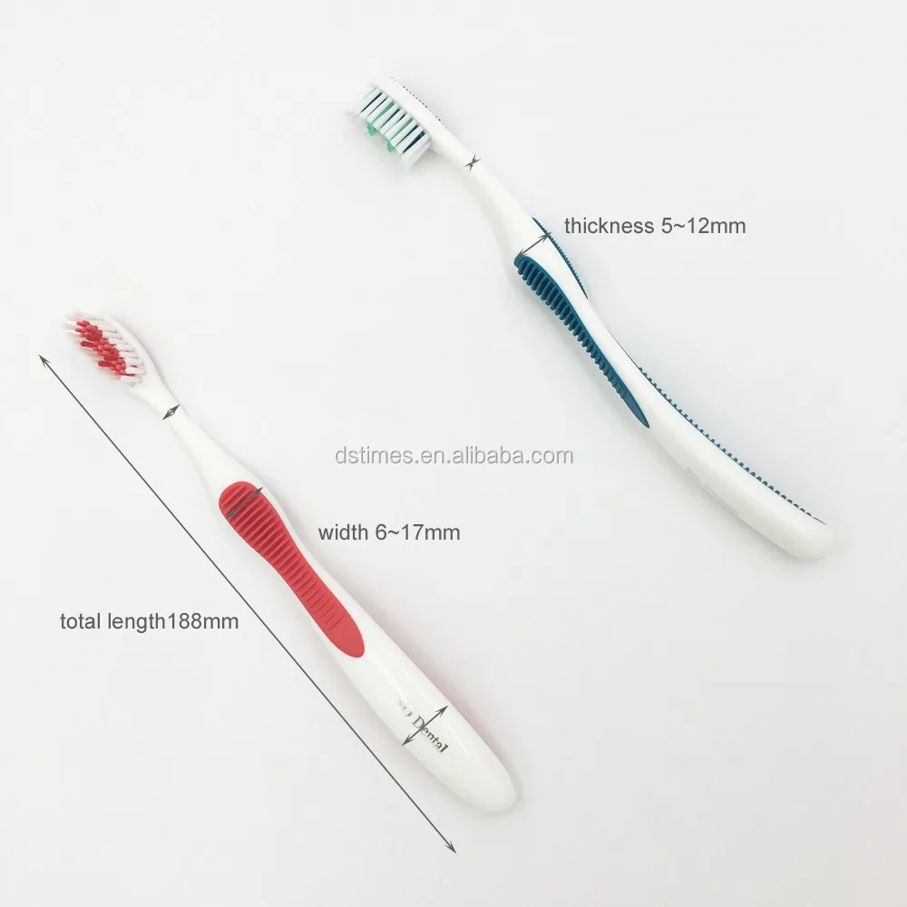 Big handle grown people toothbrush with gum massager| Alibaba.com