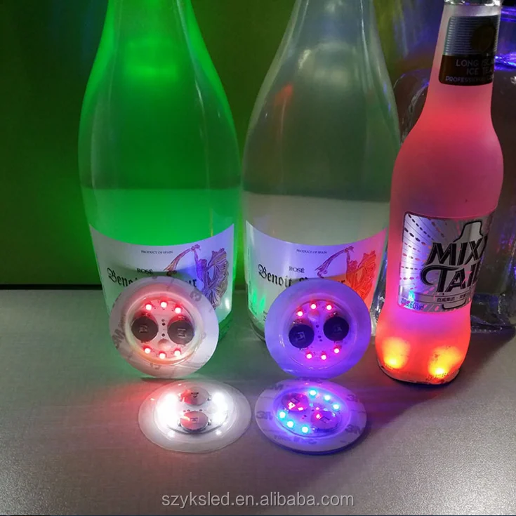 Led Sticker Light For The Dimple Led Sticker Bottle Light Club Favour ...