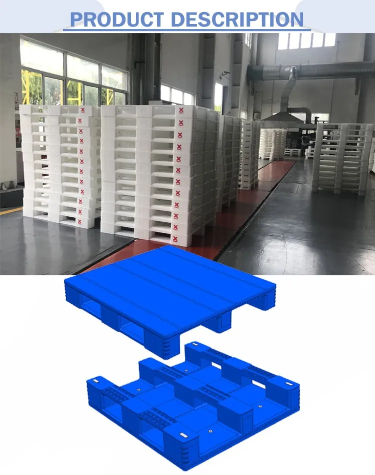 1300*1200*160 Mm High Quality Heavy Duty Plastic Pallet For Rack And ...