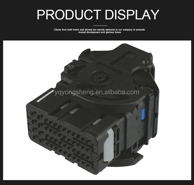 48พิน Molex Cmc Receptacle ซ้ายลวดเอาท์พุท Ecu Connector 64320-3319 ...