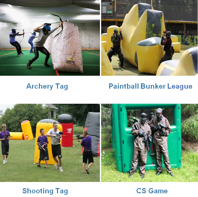 Bow Foam Tip Archery Arrow and Inflatable Laser Tag Equipment for ...