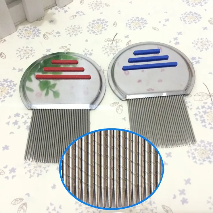 This Works!!! Durable Stainless Steel Delouse Lice Comb Move Away Head ...