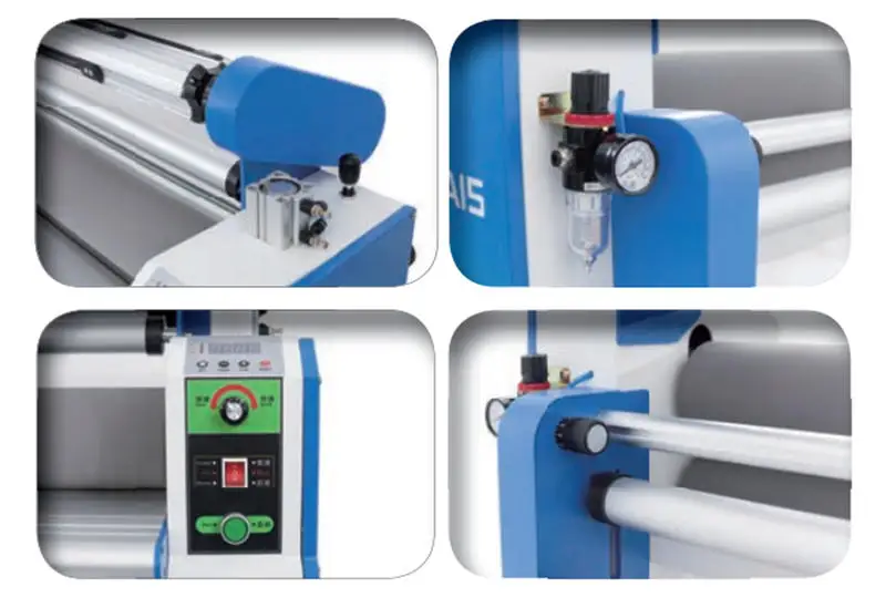 Hot Sale 5ft Hot And Cold Large Format Laminator 1.6m Paper Vinyl ...