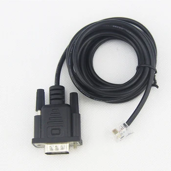 Black 6pin Rs232 Db9 Serial To Rj11 Adapter Cable For Scanner - Buy ...