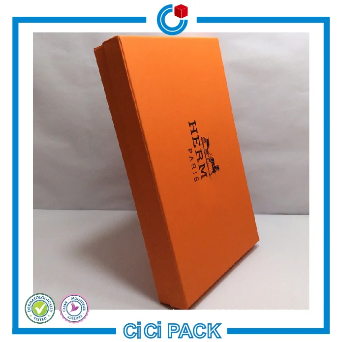 Custom Printing Luxury Orange Matte Retail Paper Bag Packaging Design ...