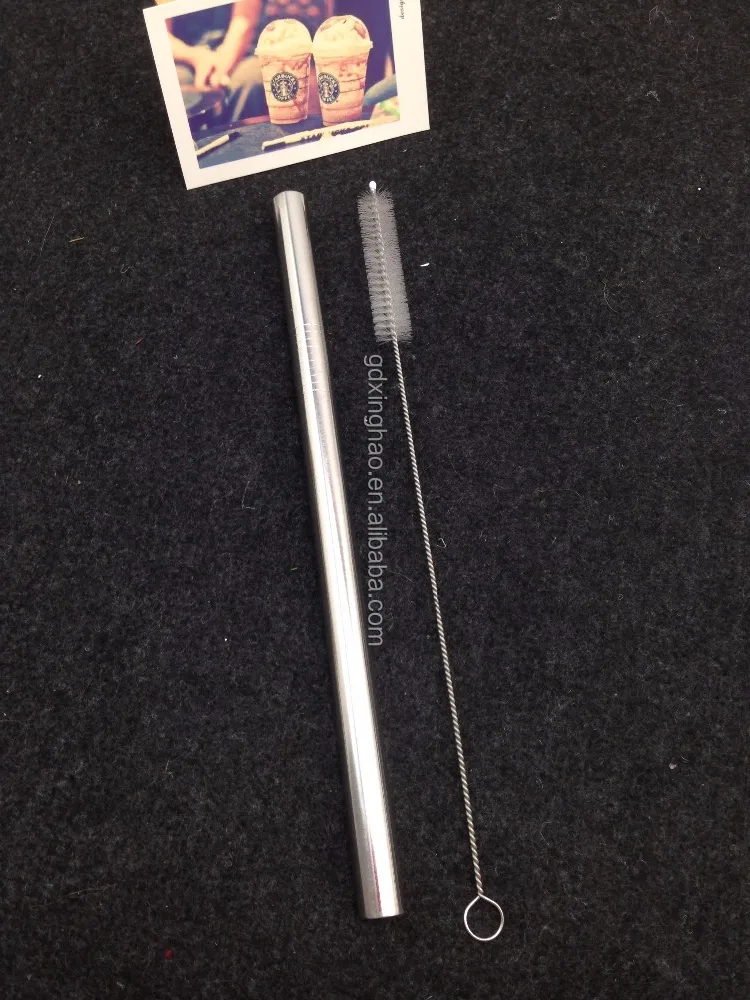 30% OFF Extra Large Long Straws Food Grade 304 and LFGB Stainless Steel ...